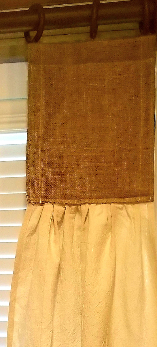 Burlap Drop Cloth Panels – Babcia Bits and Bobs